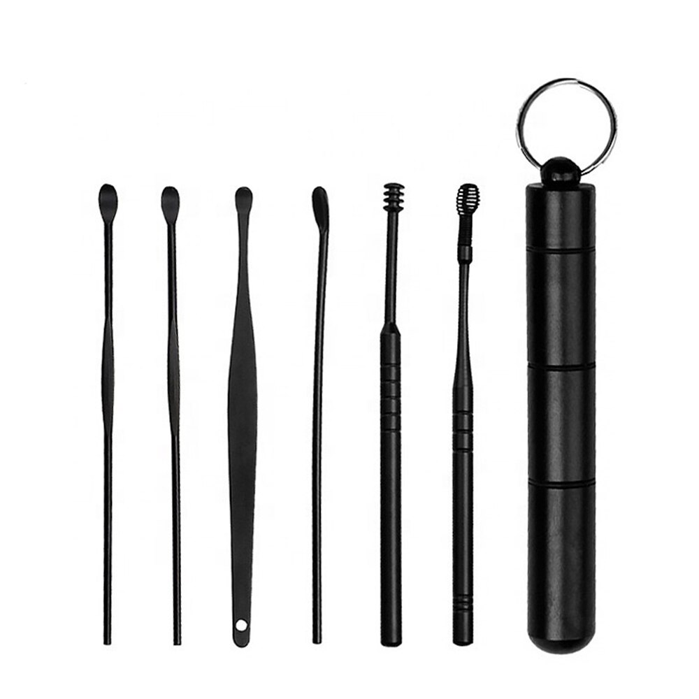 Earwax Removal kit 6PCS Ear Pick Tools Curette Reu... – Grandado