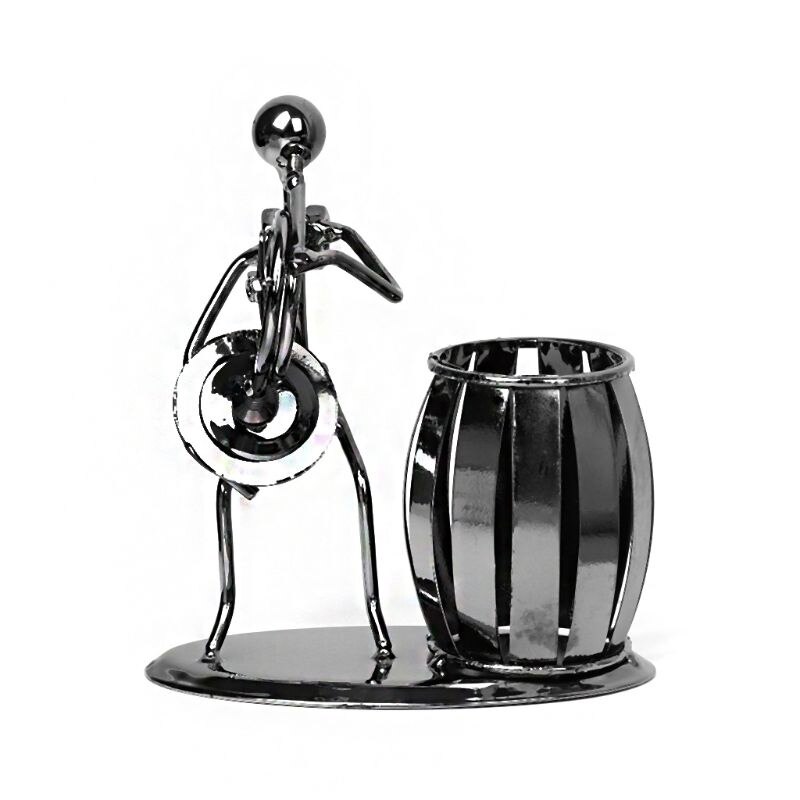 Metal Music Player Pencil Holder Cute Support Pen ... – Grandado