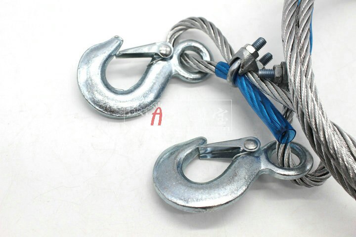 Car Emergency Trailer Rope 8mm Wire Rope Hand Hold... – Grandado