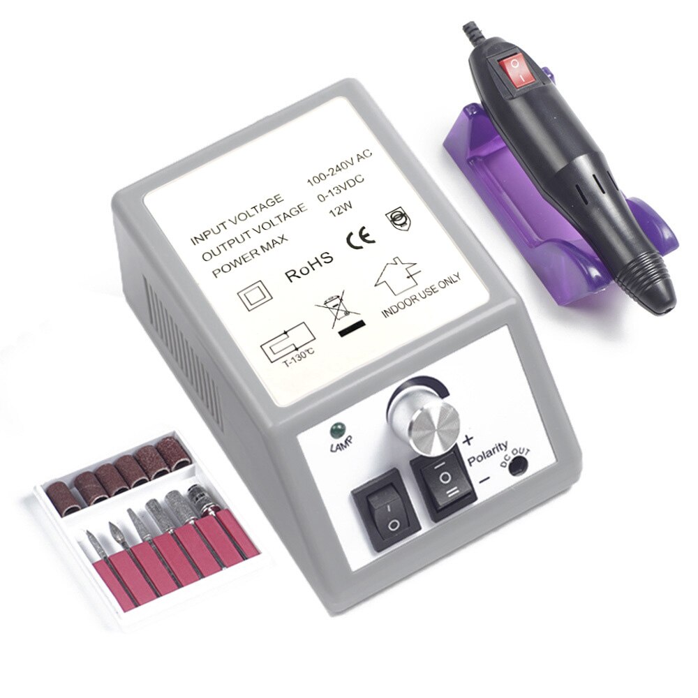 12W Electric Nail Drill Manicure Machine 20000RPM ... – Vicedeal