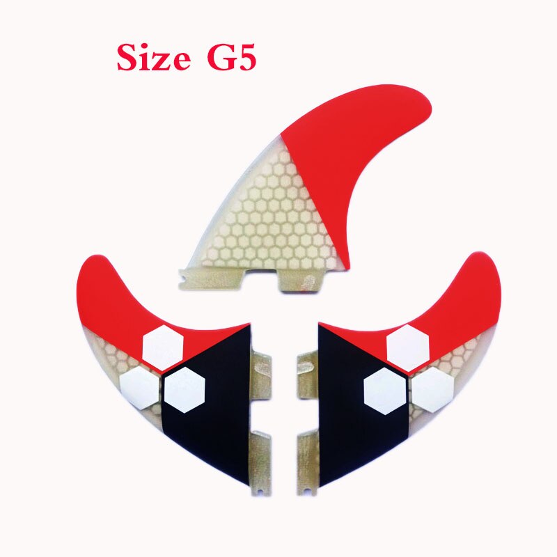 Surfbrætfinner 3 stk sæt bilong fcs ii g3 g5 g7 g... – Grandado