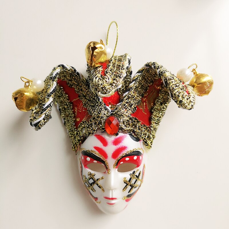 Handmade Painted Venice Mask, Italy 3D Resin Fridg... – Grandado