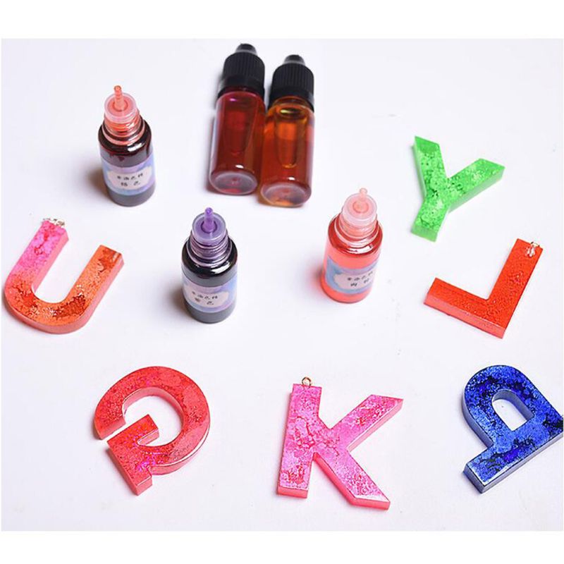 17 Color Epoxy Resin Ink Pigment Kit Liquid UV Res... – Grandado