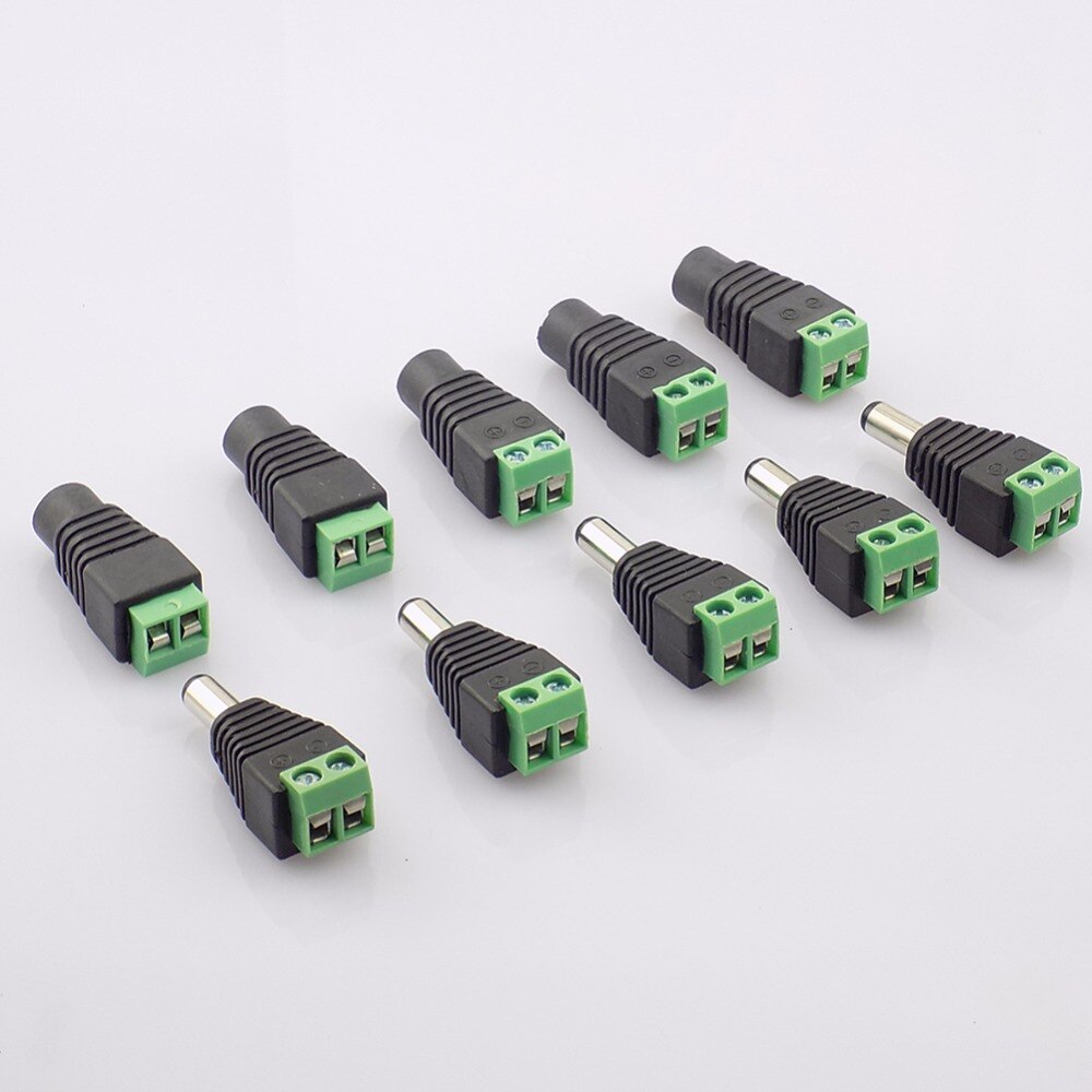 5 paar (10 stuks) coax Cat5 Naar Bnc DC Power Man ... – Grandado