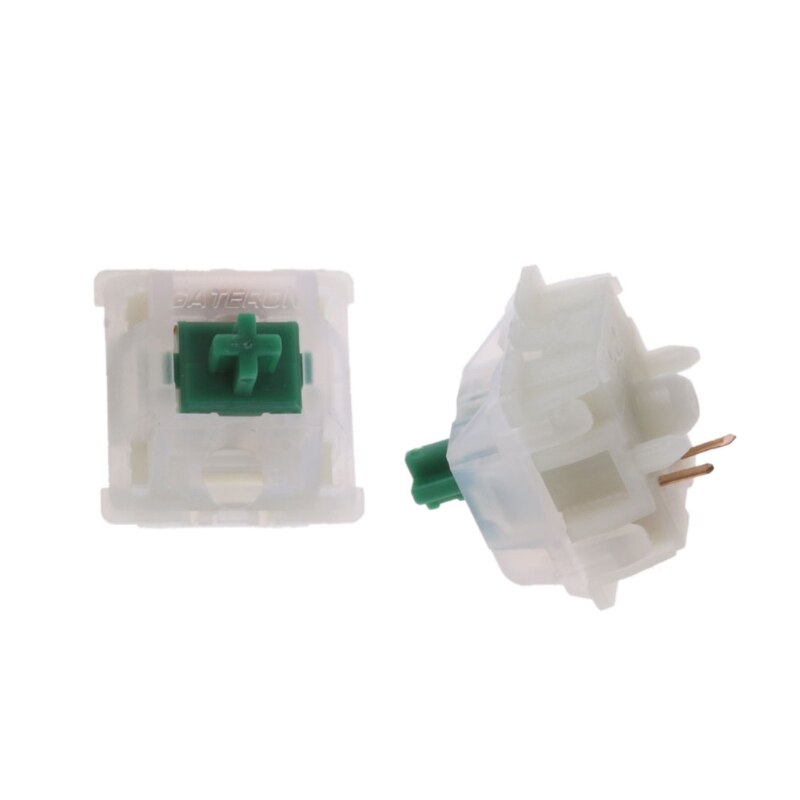 10Pcs/pack Gateron Switches 5Pin Milky Green Switc... – Grandado