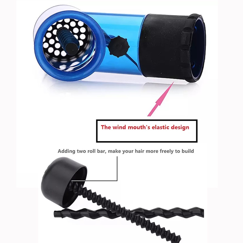 6 Kleur Universele Haar Krul Diffuser Cover Met Li... – Vicedeal