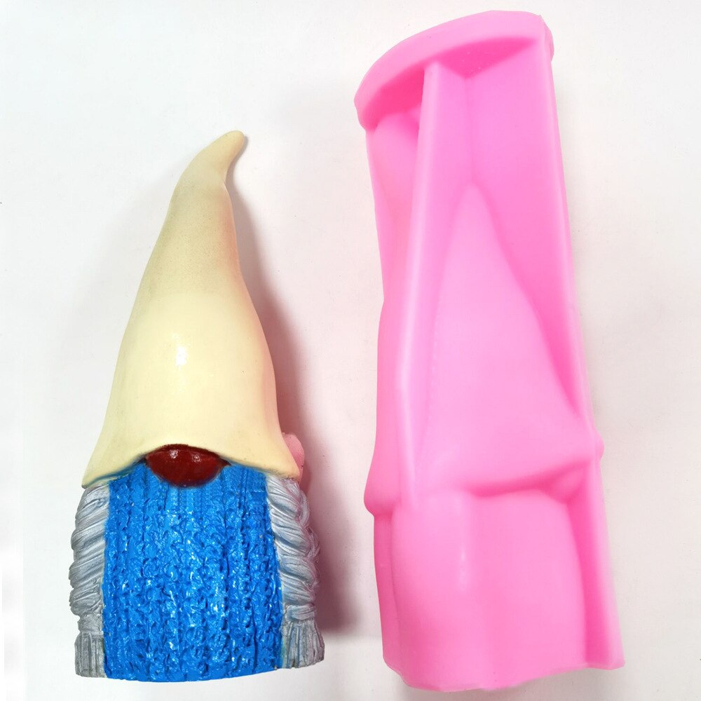 Moldes 3d de Gnomo rosa, moldes de silicona pequeñ... – Grandado