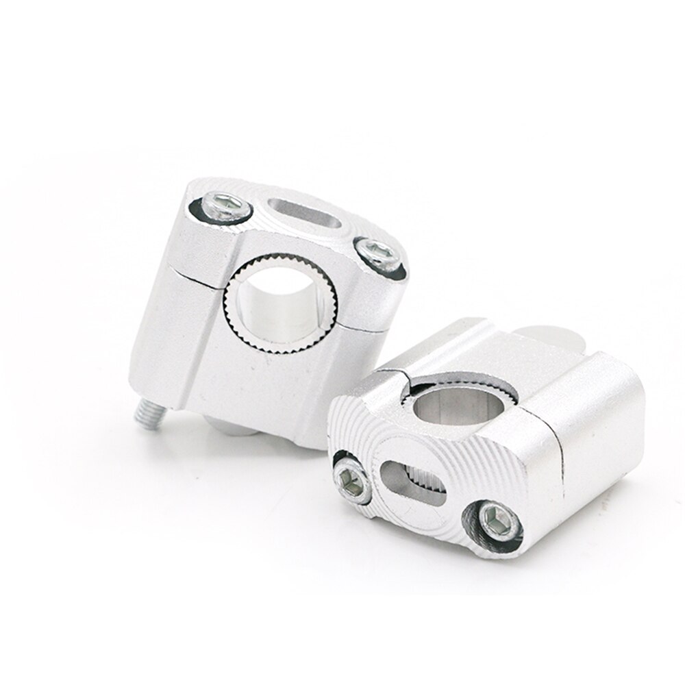 2 Stuks Cnc 22Mm 28Mm Off Road Motorfiets Stuur Riser Klemmen Motorbike Stuurwiel Bar Adapter ...