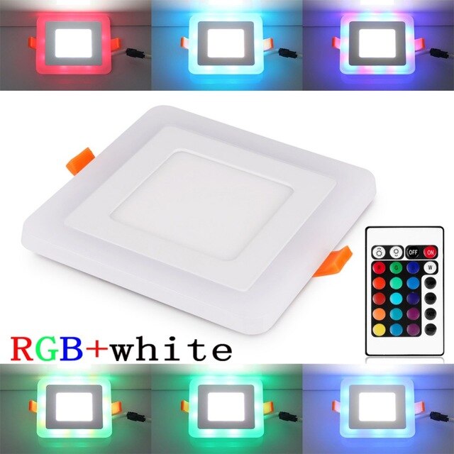 Fjernbetjening 3 modeller hvid & rgb led panel lys... – Vicedeal