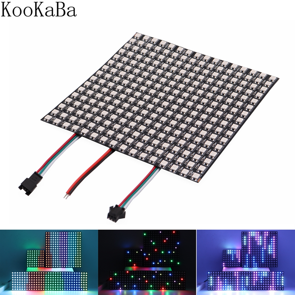 WS2812B RGB Led Matrix Paneellicht Digitaal Flexib... – Grandado