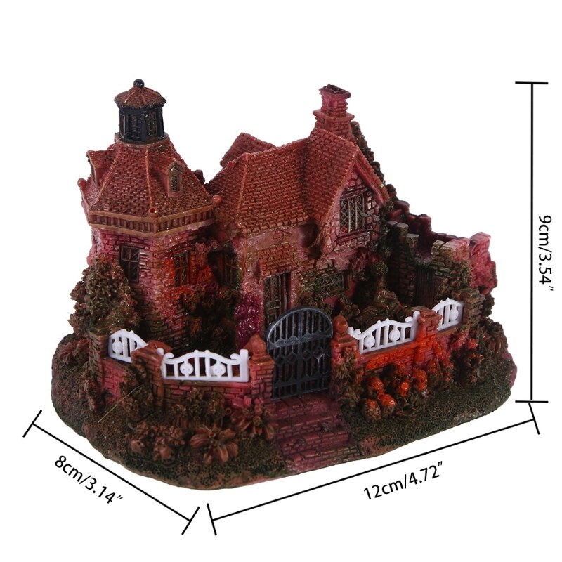 Aquarium Classical Resin Castle Decorations - Fish... – Grandado
