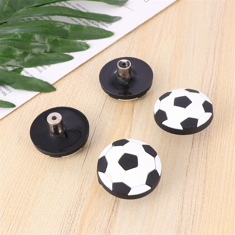 4 Pcs Soft Rubber Football Shaped Door Pull Bar Si... – Vicedeal