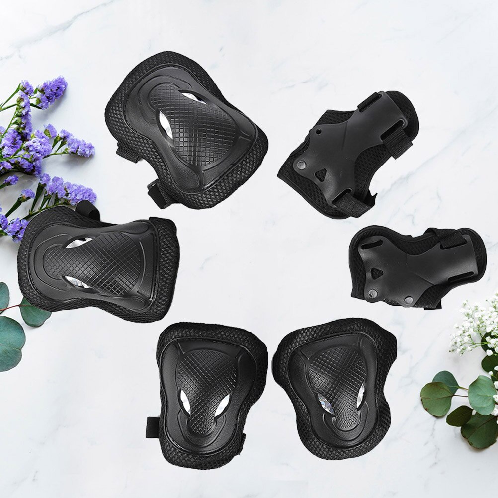6Pcs Sports Protective Gear Kit Knee Protector Elb... – Vicedeal