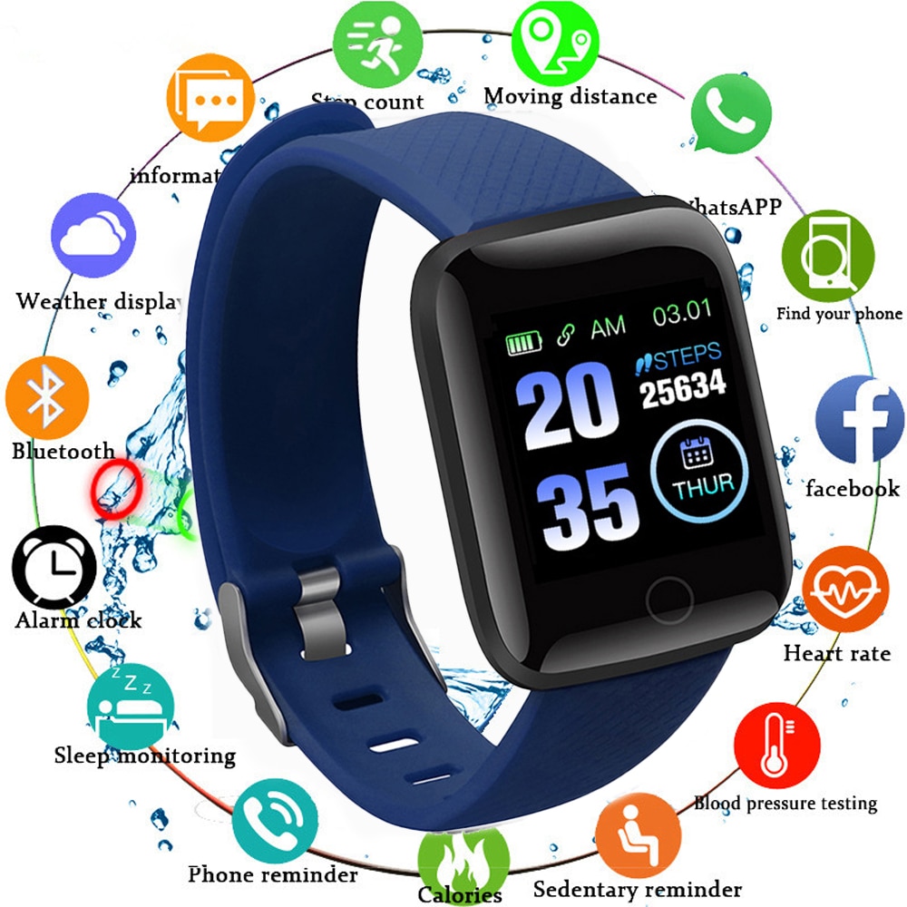 Smart Pedometer Fitness Watches Smart Bracelet Col... – Vicedeal