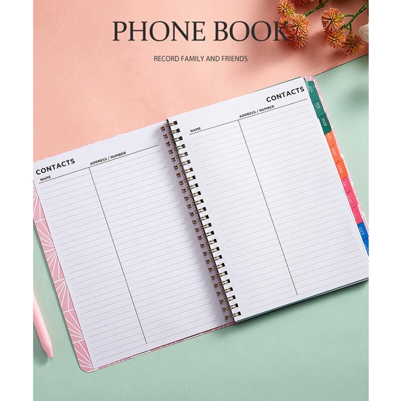 A5 2022 Planner English Version Schedule Notebook ... – Grandado