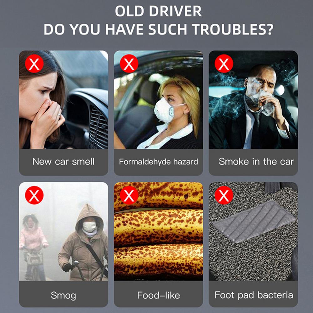 Universal Mini Car Air Cleaner Auto/Home Fresh Air... – Grandado