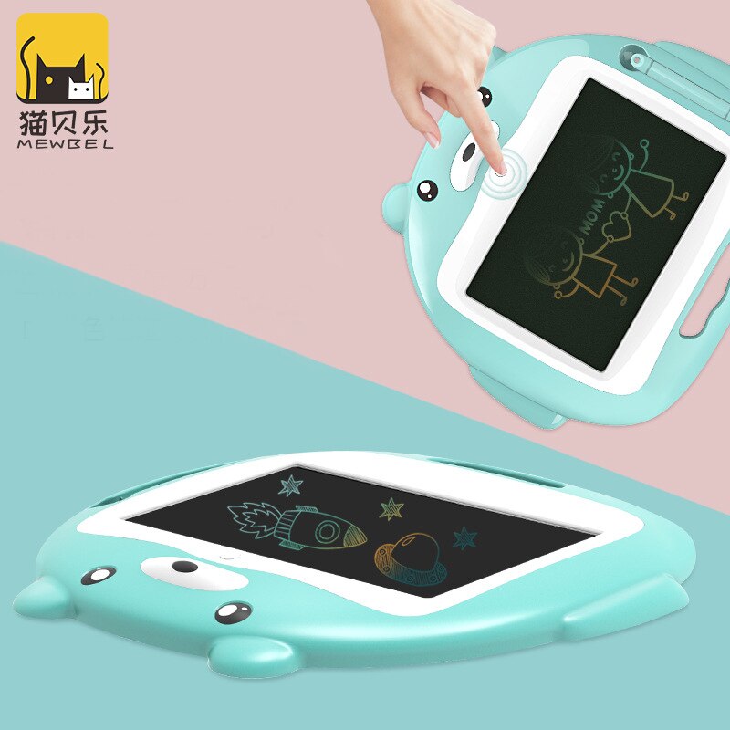 LCD handwriting board children's 10 inch hand draw... – Vicedeal