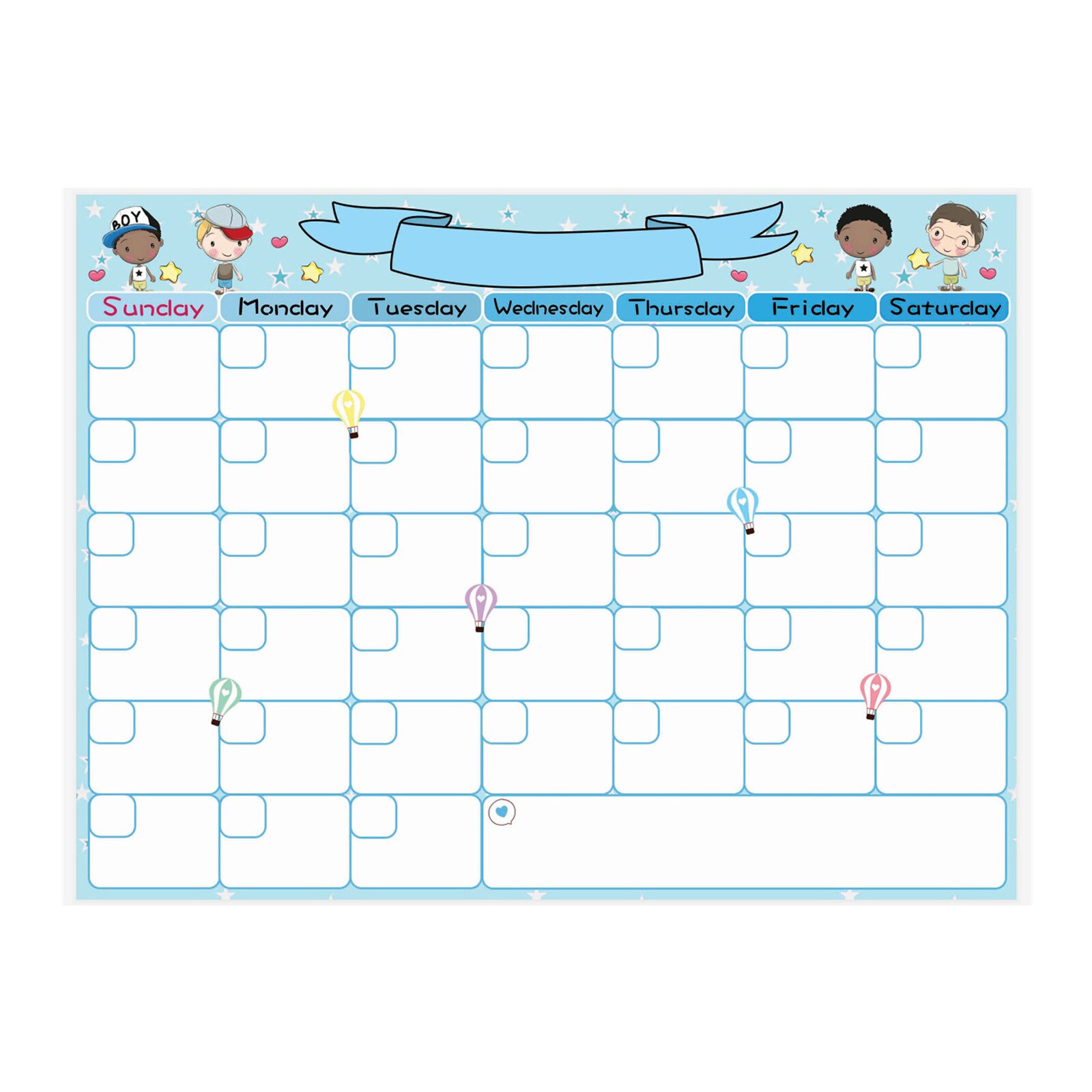 40# Whiteboard Magnetic Calendars For Refrigerator... – Grandado