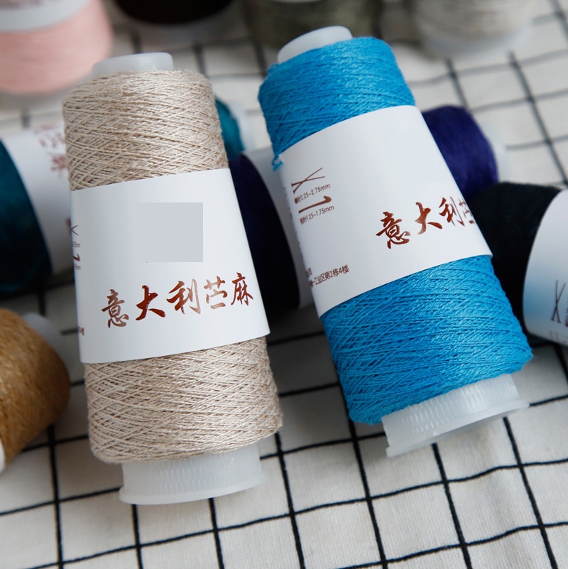 50g/Lot Ramie Yarn spring summer line crochet yarn... – Grandado