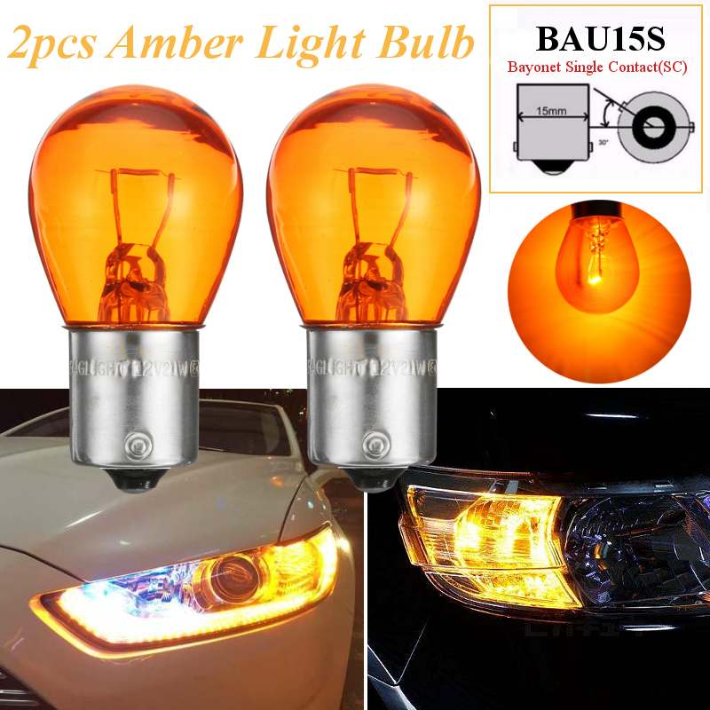 2pcs 12V 1156 PY21W BAU15S Auto Fog Light Side Bre... – Grandado