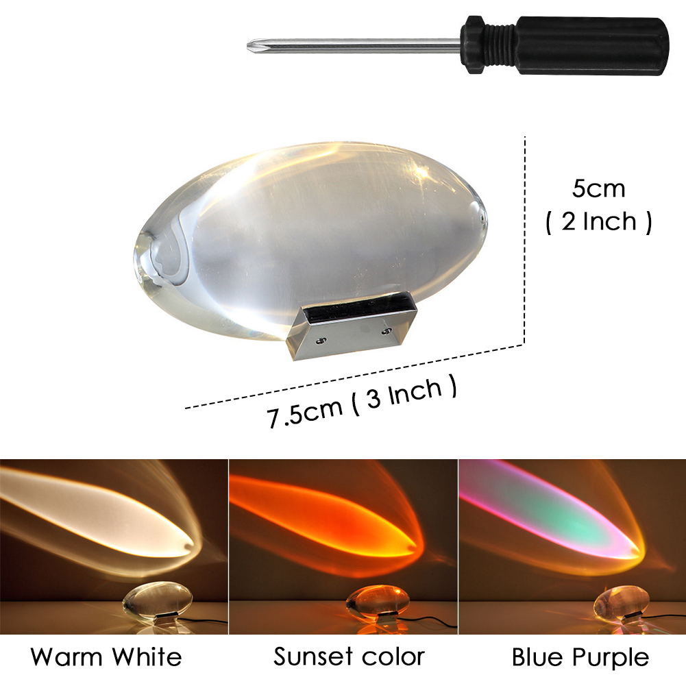 Italian Table Lamp Led Crystal Eye Of The Sky Beds... – Grandado