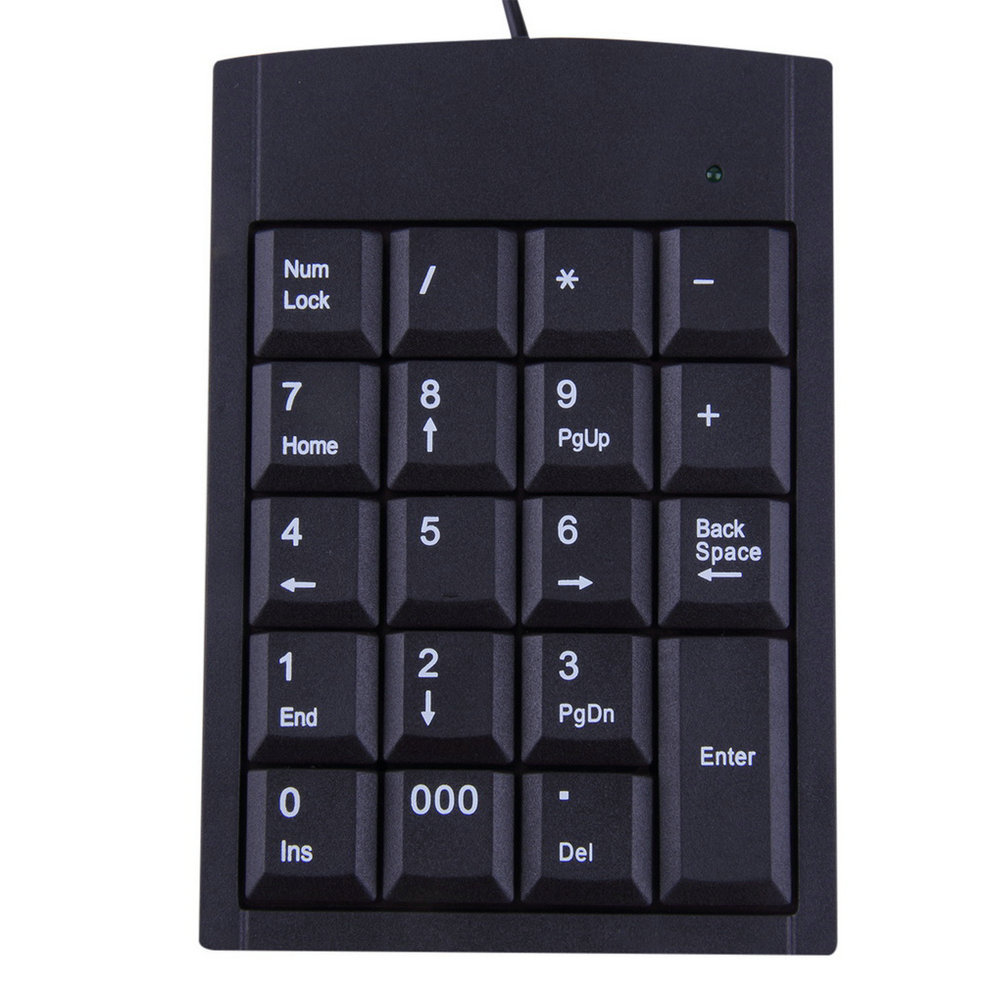 1pc mini USB Wired Numeric Keyboard Keypad Adapter... – Grandado
