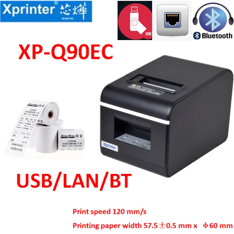 Xp-Q90EC 58Mm Bluetooth Auto Cutter Thermische Pri... – Vicedeal