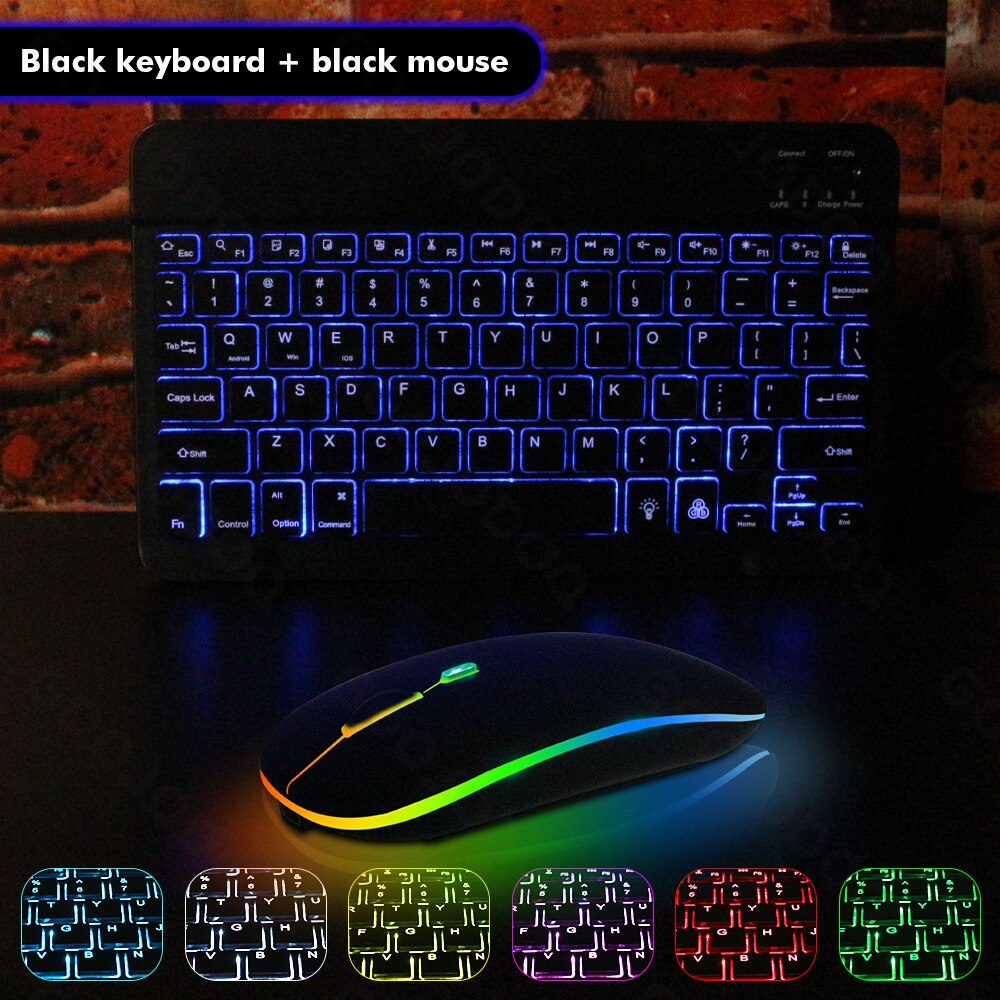 10inch Rainbow Backlit Keyboard For iPad Phone Tab... – Vicedeal 10inch Rainbow Backlit Keyboard For iPad Phone Tab... – Vicedeal