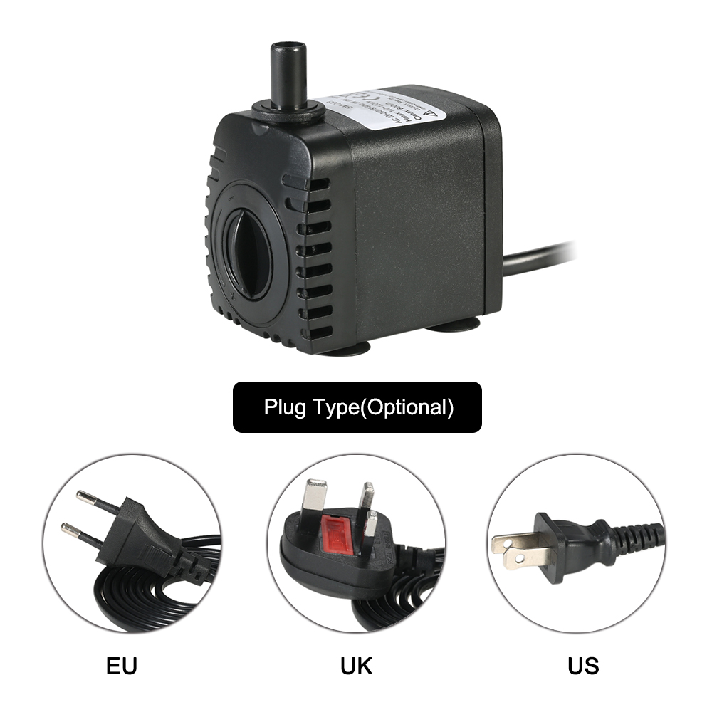 600L/H 8W Mini Elektrische Waterpomp voor Aquarium... – Grandado