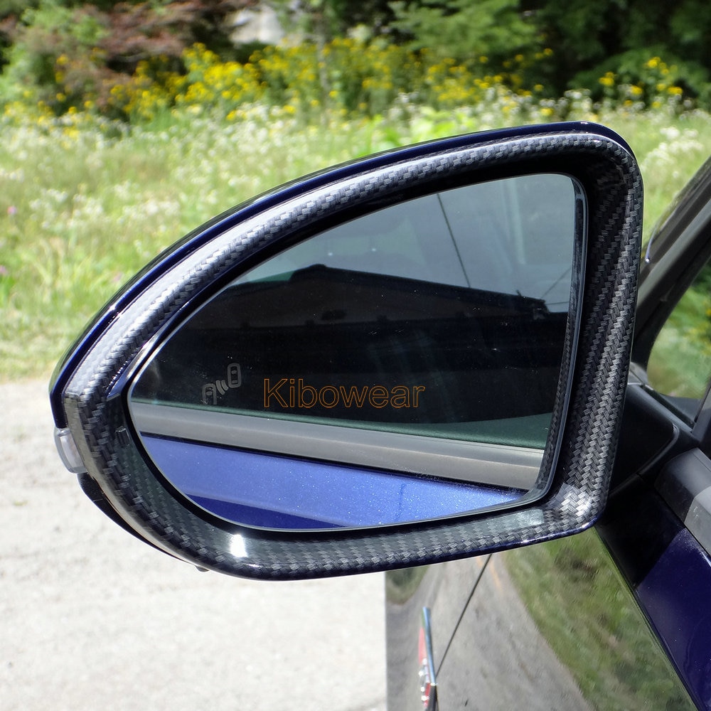 Pair Side Wing Mirror Housing Frame (carbon look) ... – Grandado