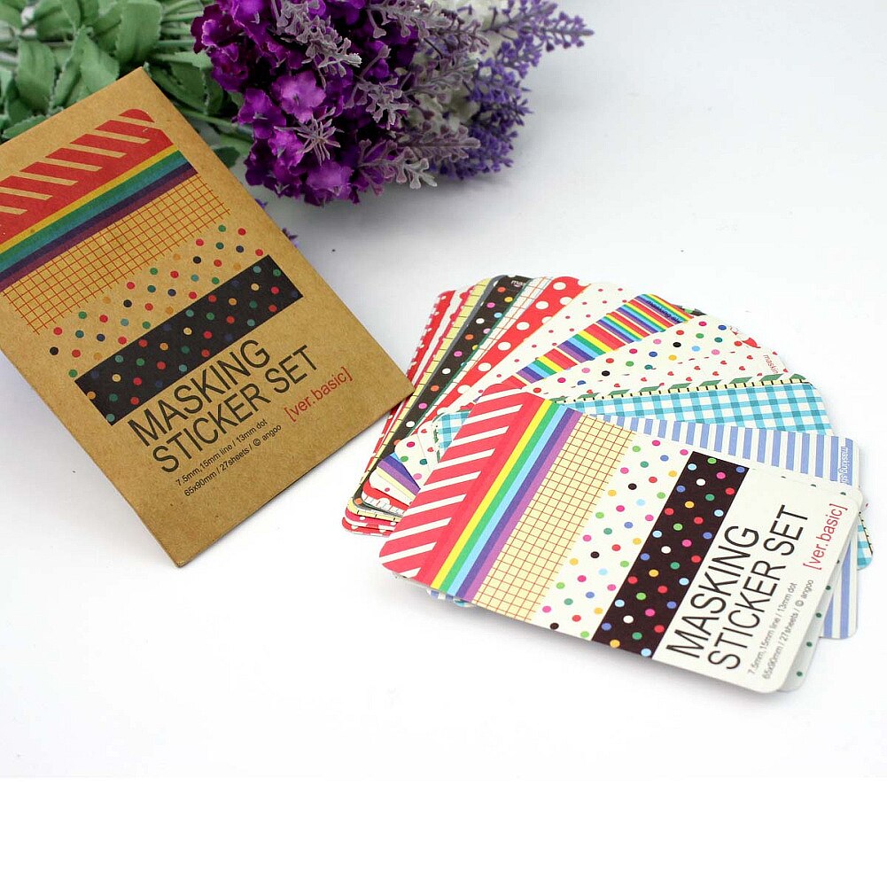 Decorative Labelling Scrapbooking Masking Tape Cra... – Grandado