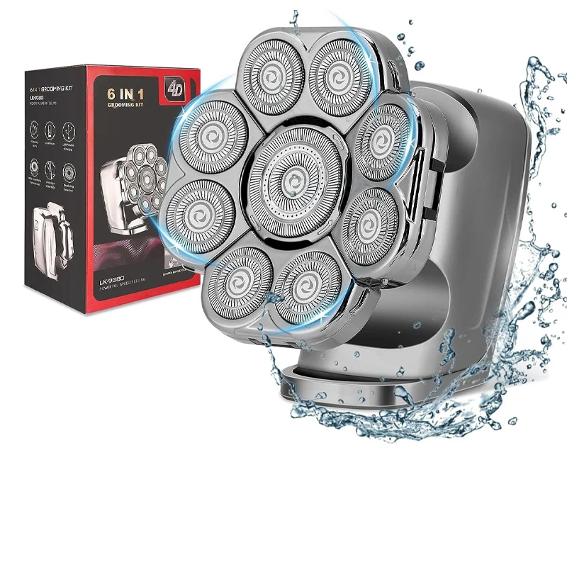 9D Electric Head Shaver for Bald Men, Upgraded 6-i... – Grandado