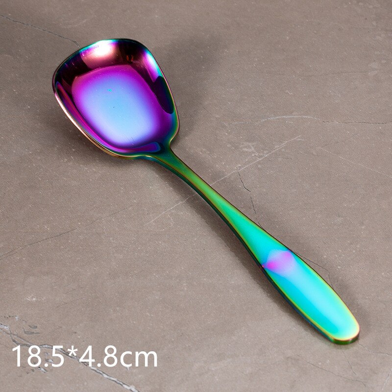 Cucharas creativas de acero inoxidable 304, cuchar... – Grandado