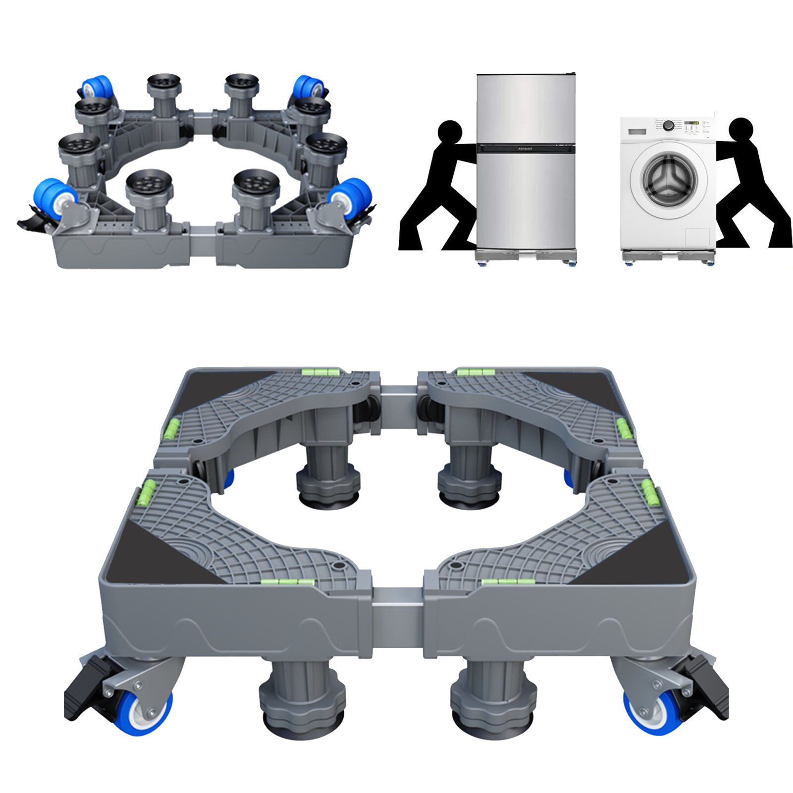 Wasmachine Stand Universele Mobiele Koelkast Base ... – Grandado