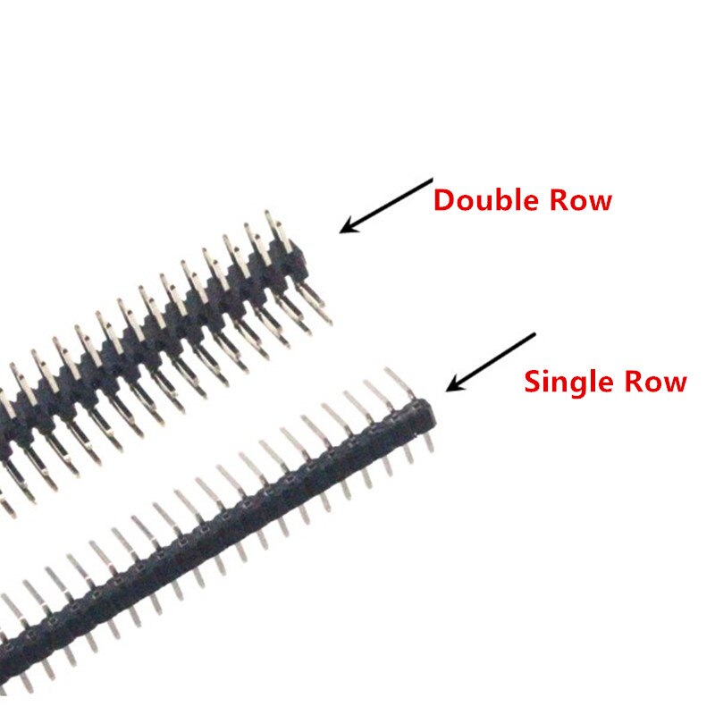 5pcs 90 Degree 2.54mm Pitch Single/Double Row Curv... – Vicedeal