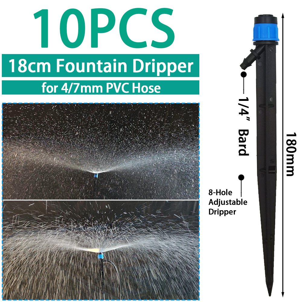 WUJIE 15PCS Garden Watering Drip Irrigation Sprink... – Grandado