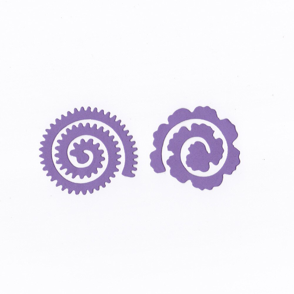 2Pcs/Set Rose Flower Roll Metal Cutting Dies Stenc... – Grandado