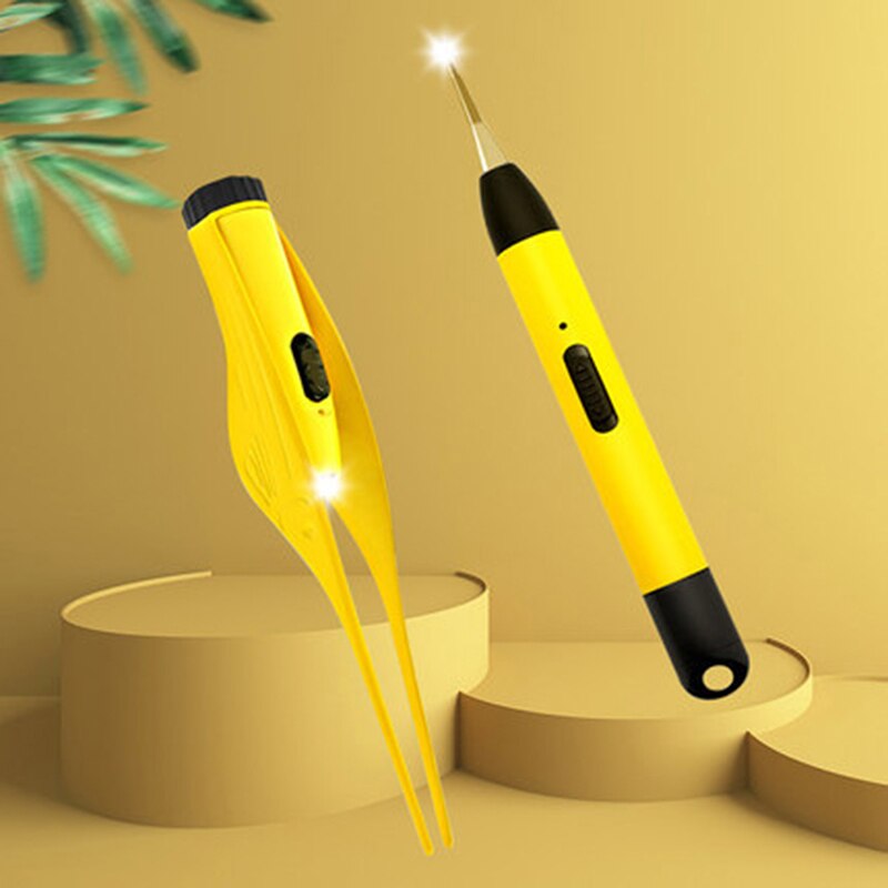 Yellow Ear Cleaner Earpick Easy Ear Wax Remover Sp... – Grandado