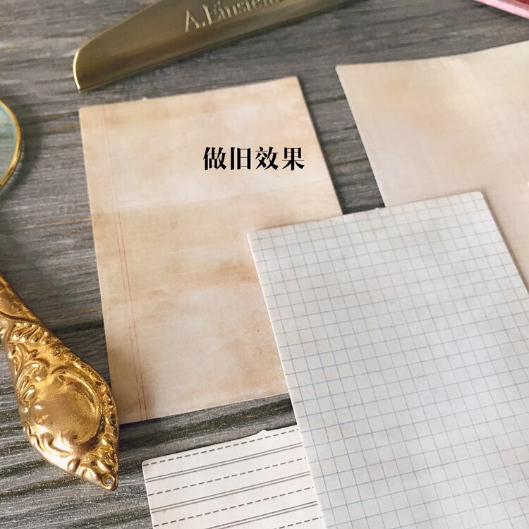 Vintage Grid Label Stickers Junk Journal Dagboek P... – Vicedeal