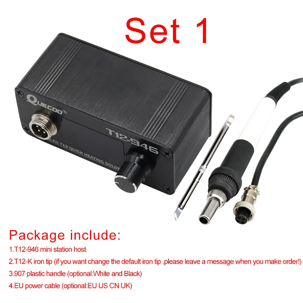 T12-946 Mini soldering station electronic 1.3inch ... – Grandado