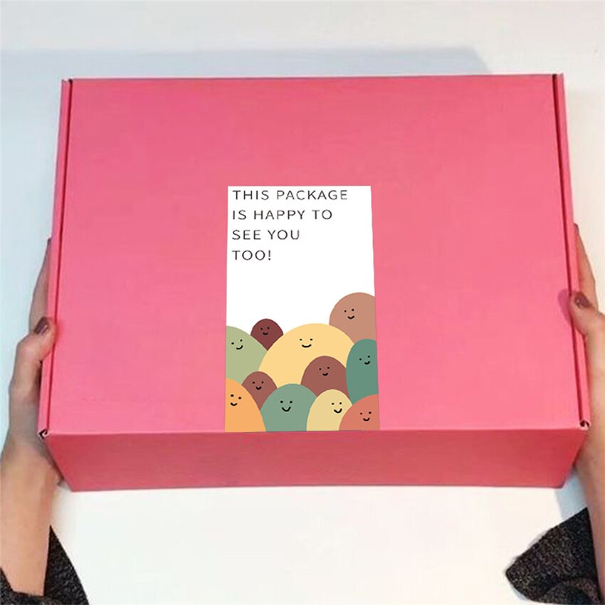 50pcs This Package is Happy To See You Stickers Sm... – Vicedeal