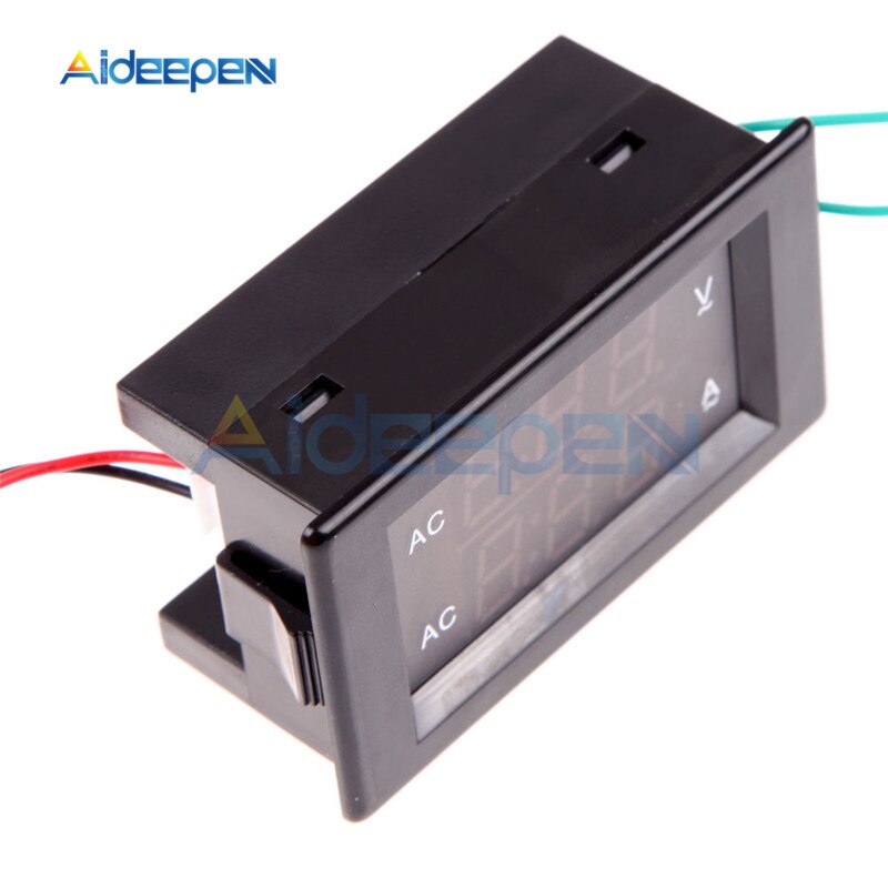 100A 200A AC 110V 220V LED Digital Ammeter Voltmet... – Grandado