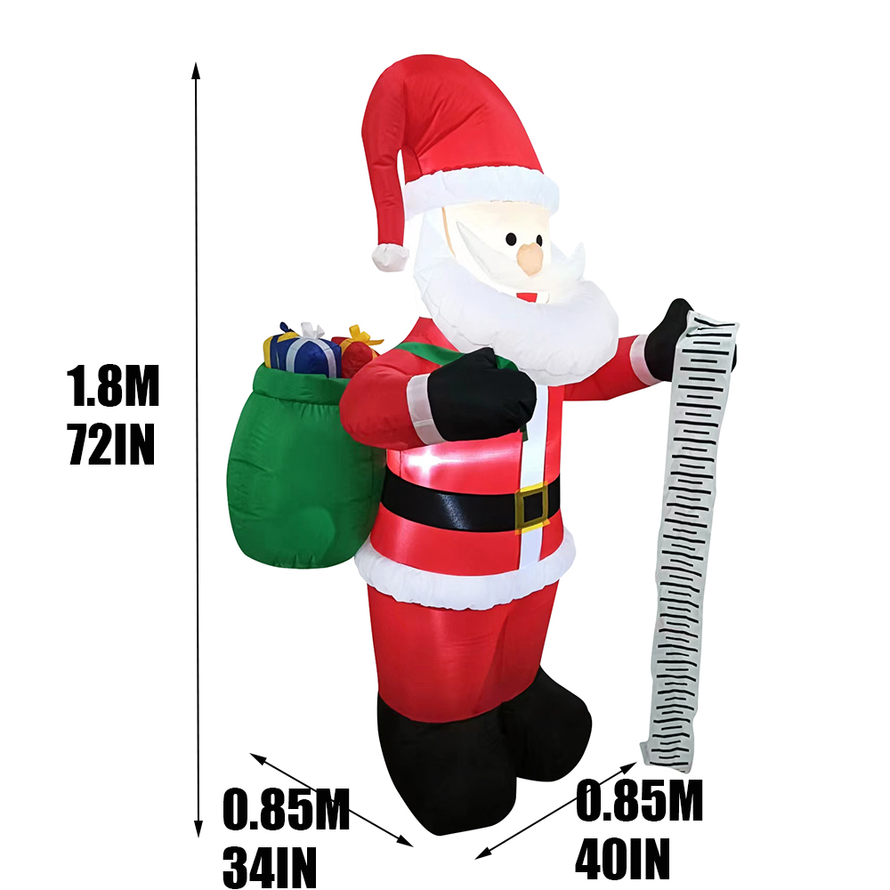 Christmas Inflatable Decoration Toy Built in LED L... – Grandado