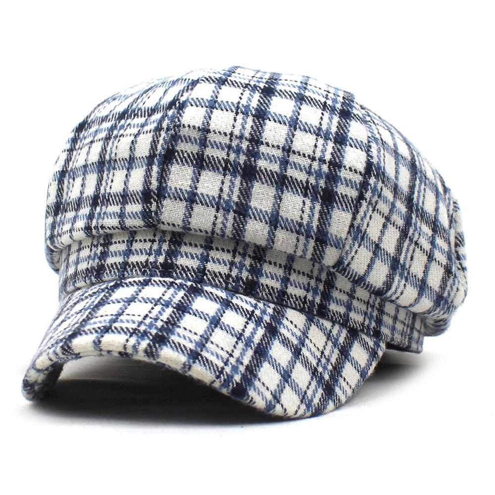 British Retro Women's Hat Octagonal Hat Spring... – Vicedeal