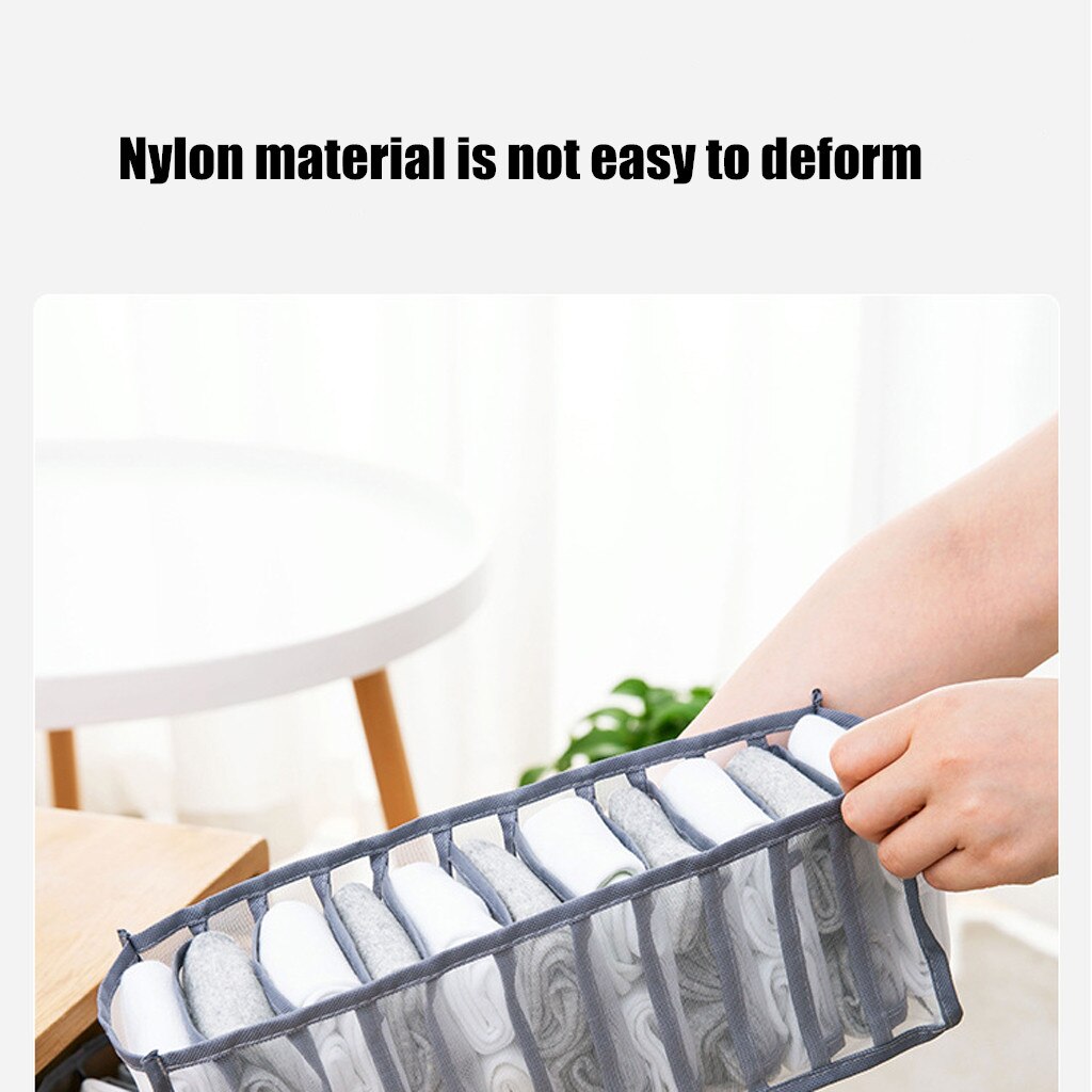 Underwear Storage Box With Compartments Socks Bra ... – Vicedeal