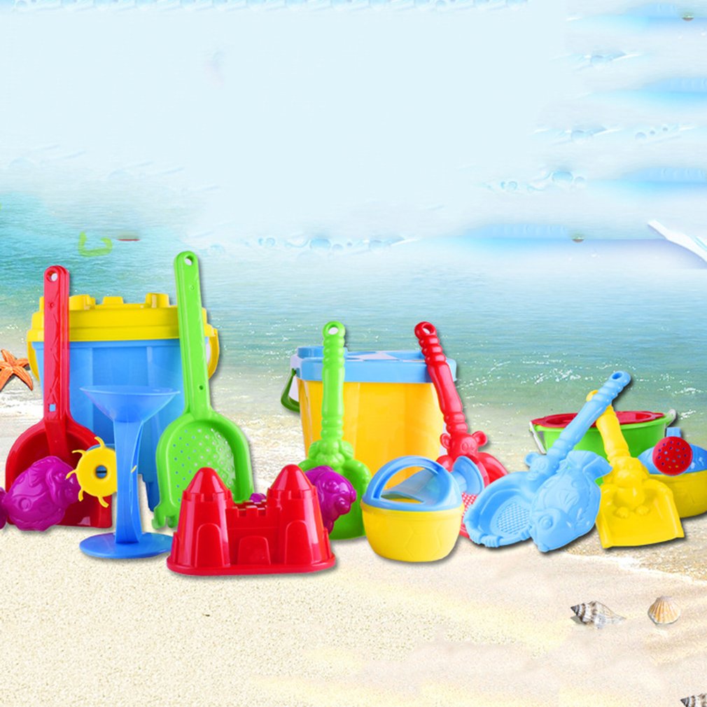 6/7pcs Novelty Mini Beach Toys Set Sand Pails Buck... – Grandado