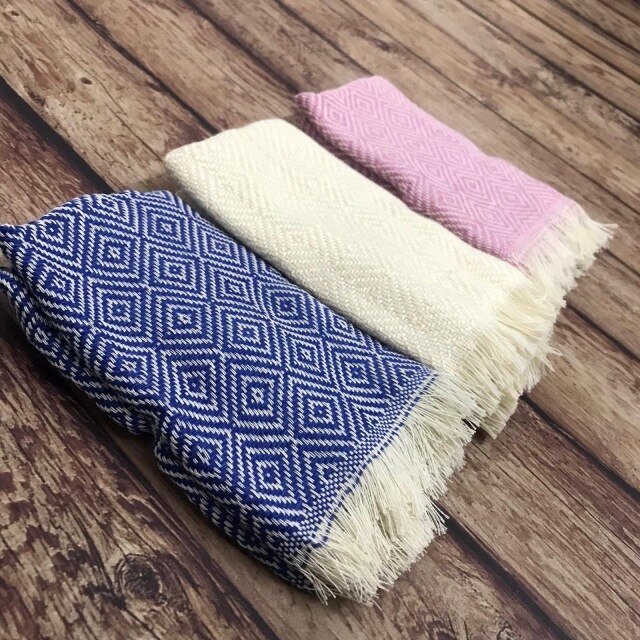 Conjunto de 3 turco mano toalla de cocina Pasmina ... – Grandado
