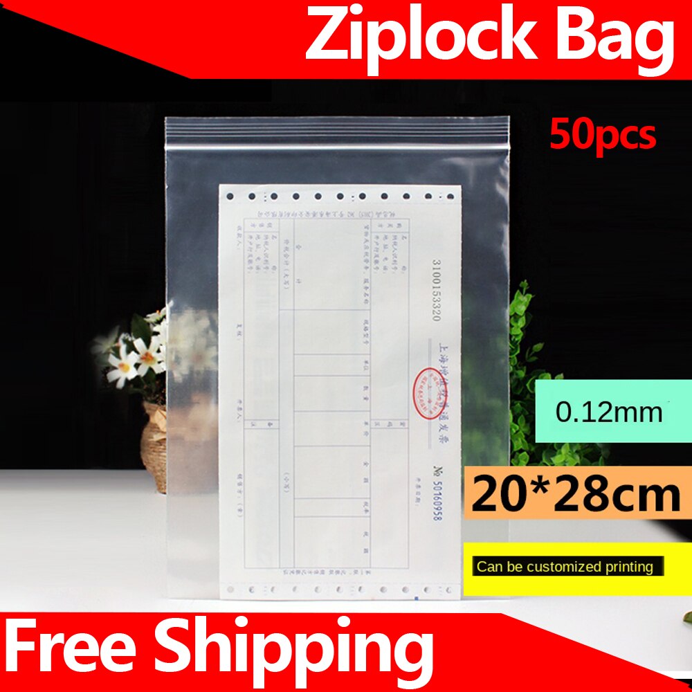 Ziplock Zak Doorzichtige Plastic Zak Plastic Verpa... – Vicedeal
