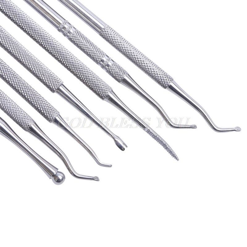 7 Style Dual End Ingrown Toenail File Spoon Nail G... – Vicedeal