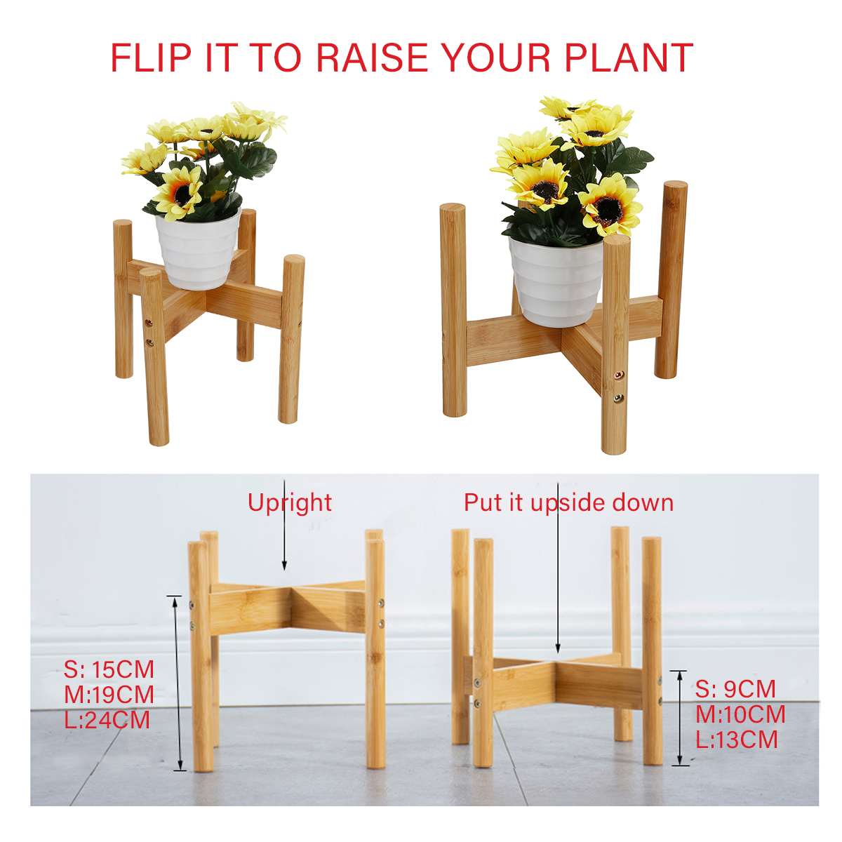 Simple Flower Pot Holder Plant Stand Flowerpot Sta... – Grandado